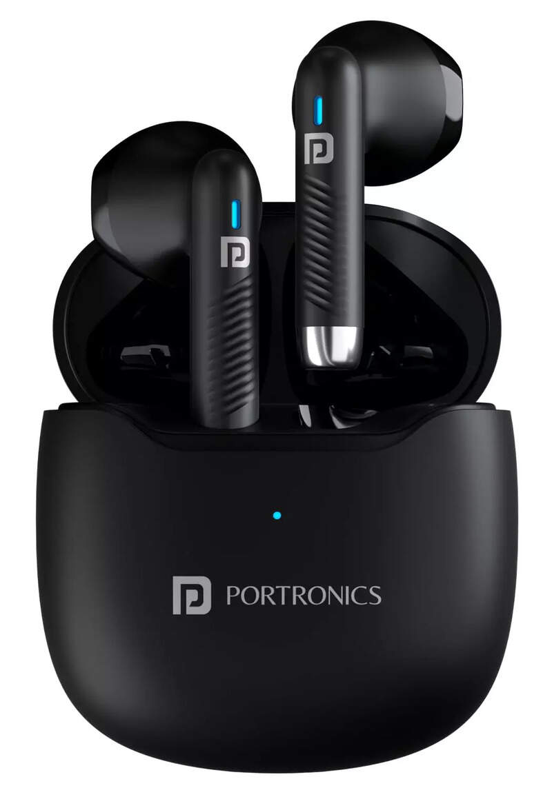 Portronics Harmonics Twins S12 Bluetooth v5.3 in Ear TWS Earbuds with ...