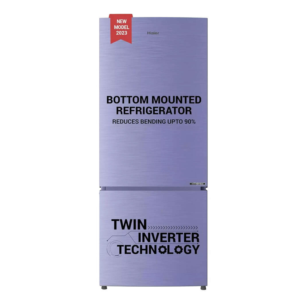 Compare Haier Multi Door 237 Litres 3 Star Refrigerator HEB-243SI vs ...