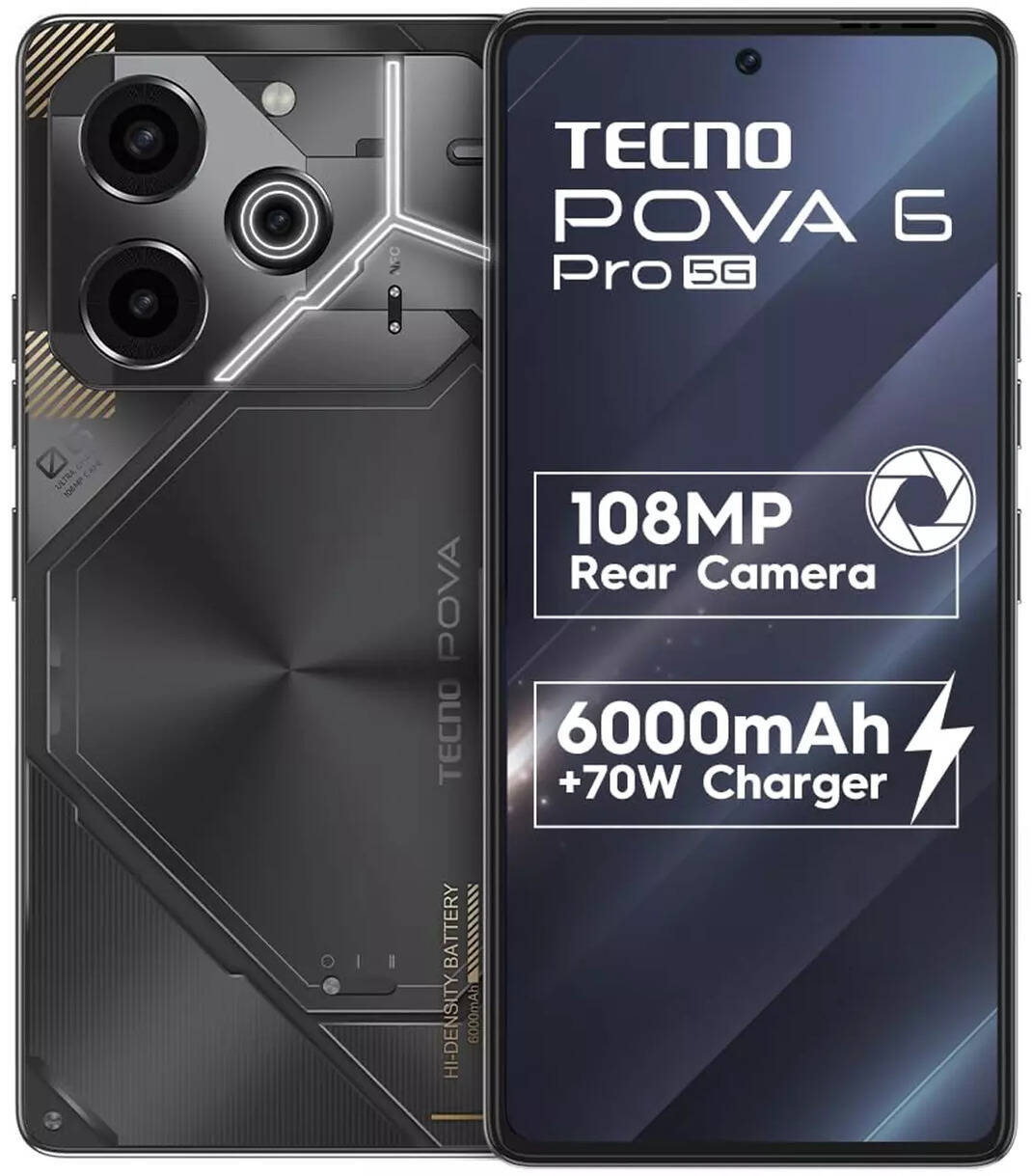 Tecno Pova 6 Pro 5G 256 GB 12 GB vs Xiaomi Redmi 13C: Compare ...