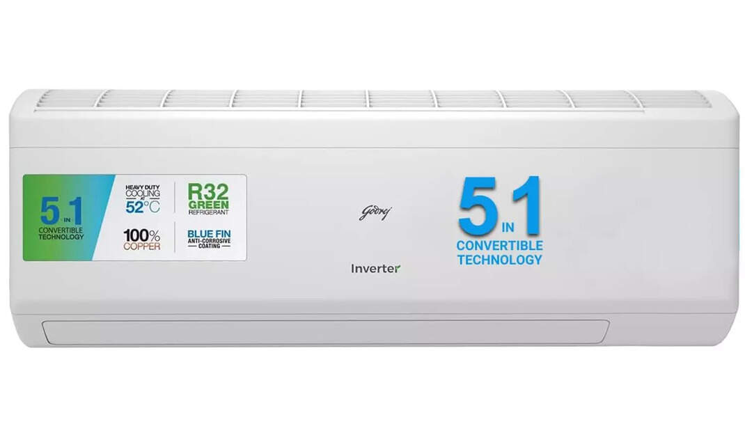 Compare Godrej AC 1.5T EI 18IINV5R32 WYS 2024 Model 1.5 Ton 5 Star, 5 ...