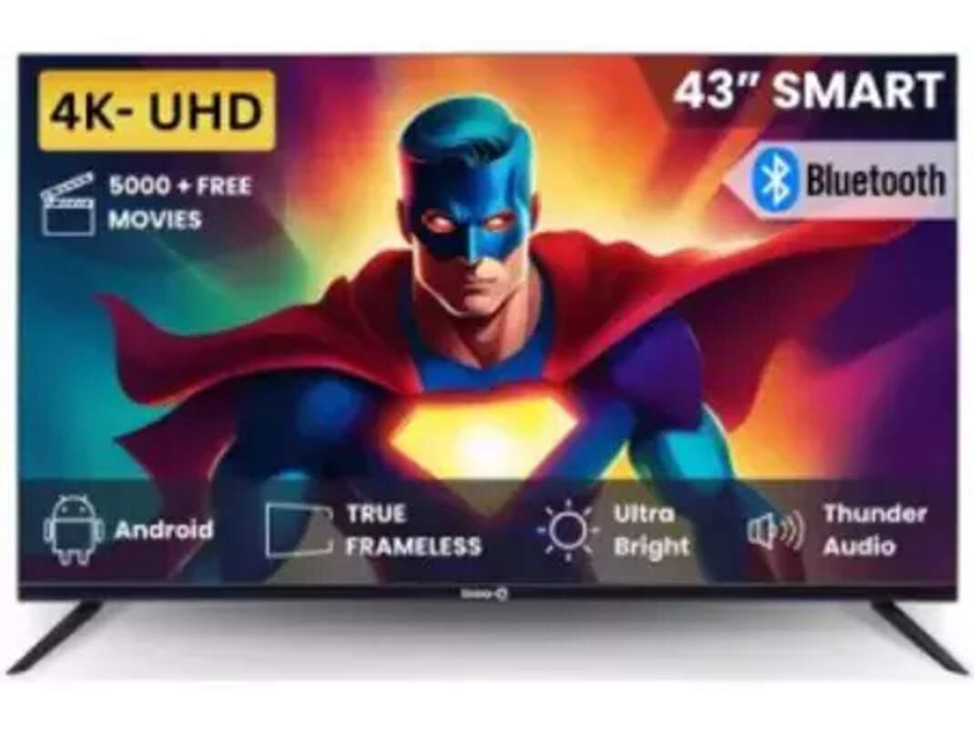 Compare InnoQ 43E-4K-DELUX 43 Inches LED 4K, 3840 x 2160 Pixels TV vs ...