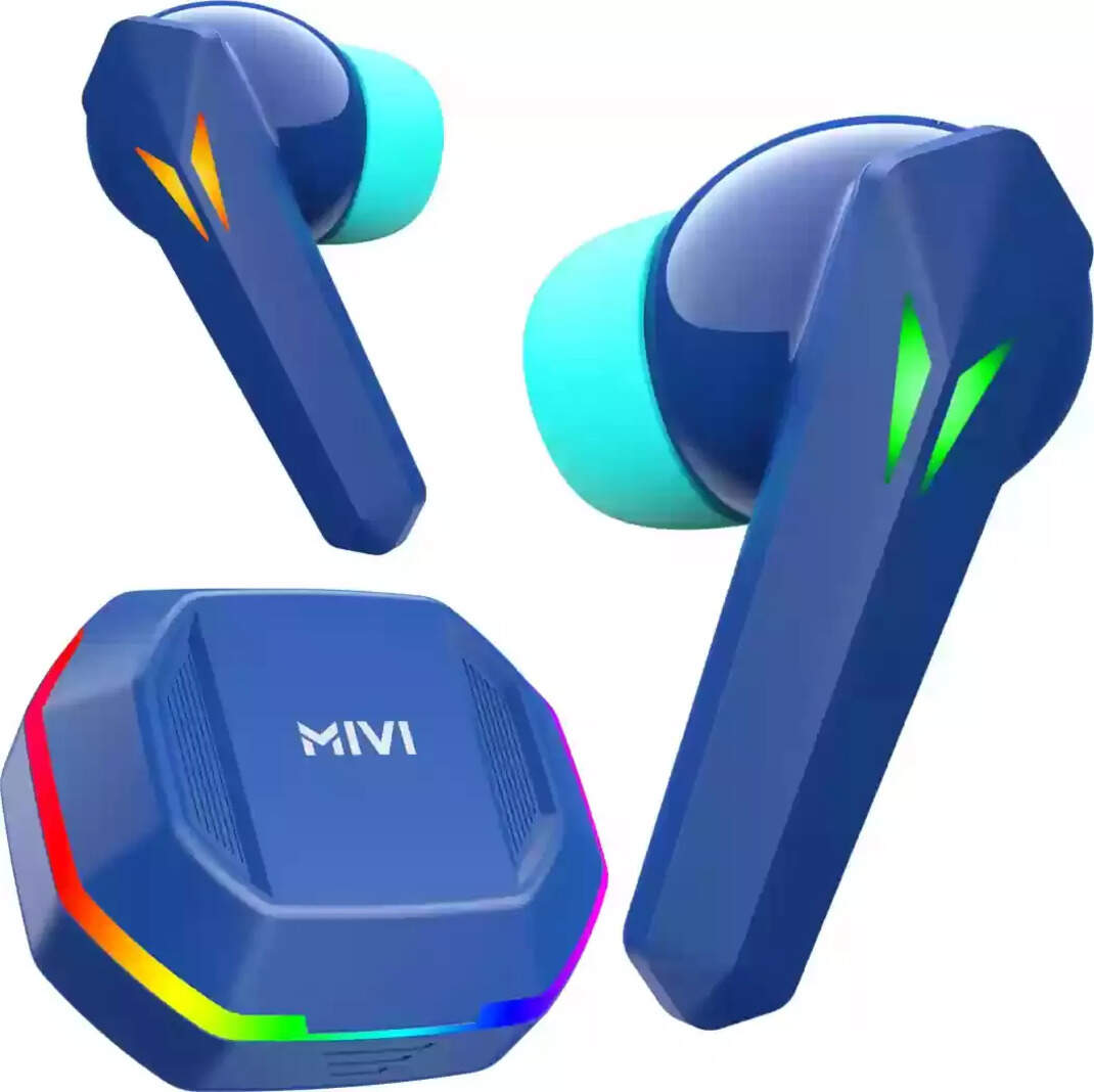 Mivi Commando X7 Bluetooth v5.3 True Wireless Earbuds, 13mm Bass, 50H ...