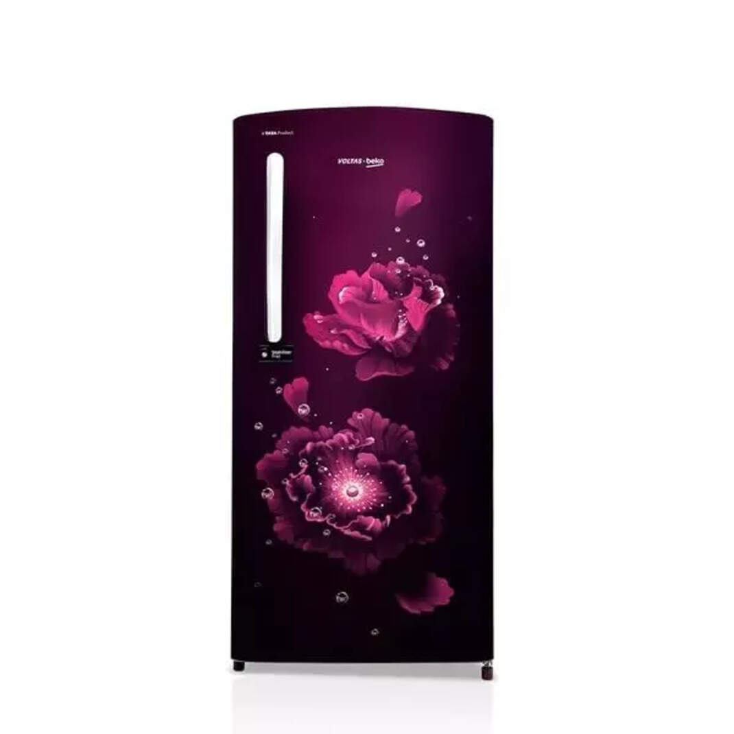 Voltas Beko Single Door 185 Litres 5 Star Refrigerator RDC220A/W0FPET ...