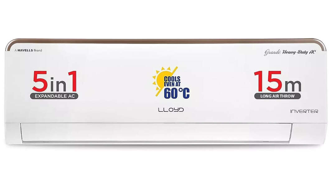 Compare Lloyd GLS18I5FWGHE 2023 Model 1.5 Ton 5 Star Heavy Duty ...