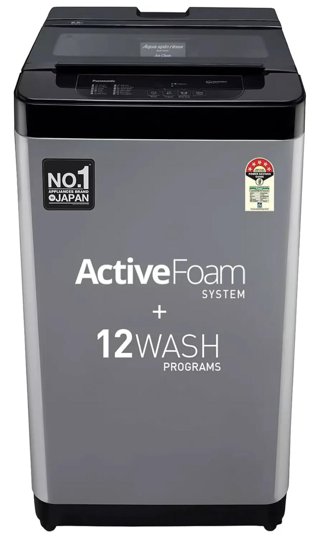Compare Panasonic NA-F65LF3CRB 2024 Model 6.5 Kg 5 Star Fully Automatic ...