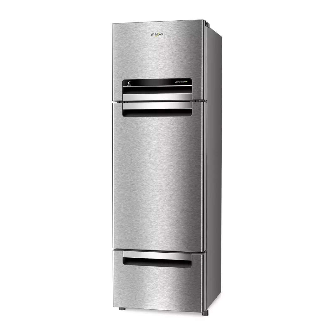Whirlpool Triple Door 270 Litres 2 Star Refrigerator FP 313D PROTTON ...