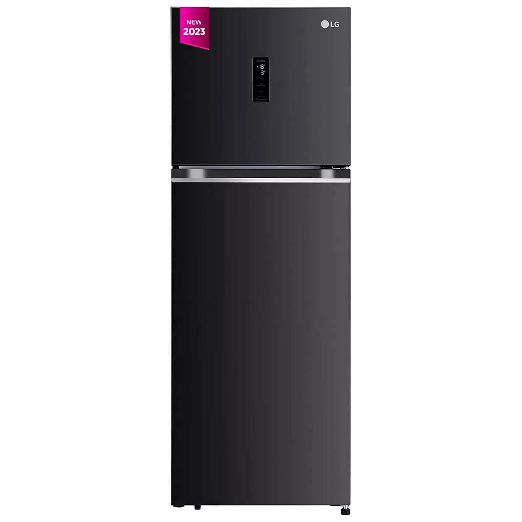 Compare LG Double Door 322 Litres 3 Star Refrigerator ‎GL-T342TESX vs ...