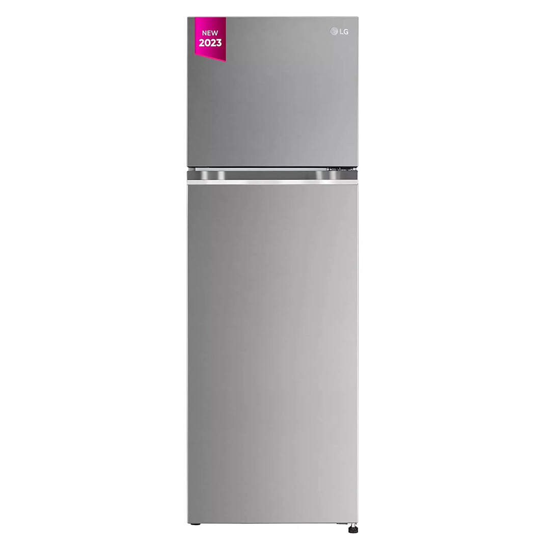 Compare LG Double Door 272 Litres 3 Star Refrigerator GL-S312SPZX vs ...