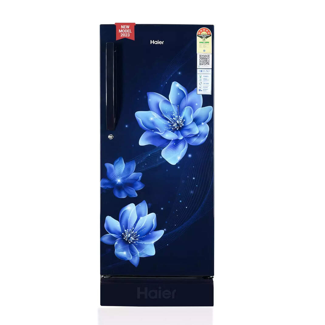 Haier Single Door 190 Litres 5 Star Refrigerator HED-205MFB-P: Price ...