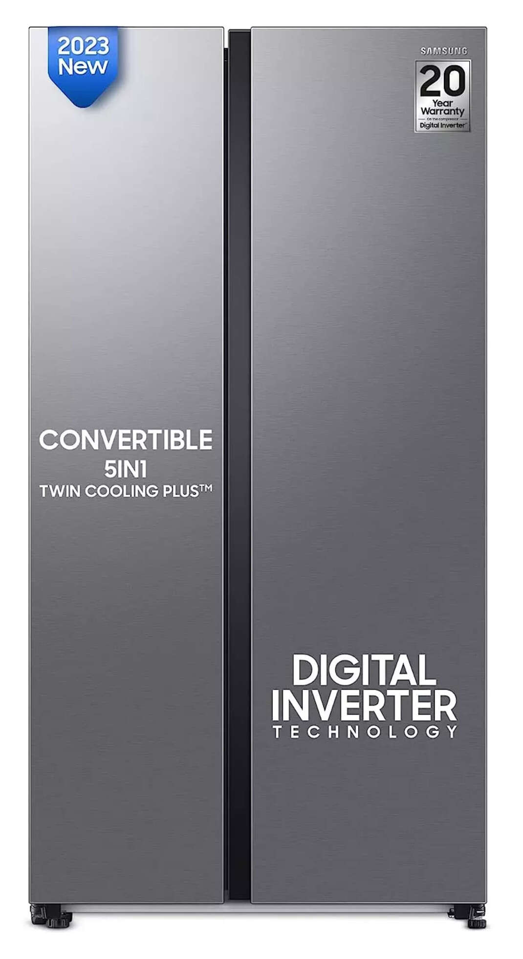 Compare Samsung Side by Side 644 Litres 2 Star Refrigerator RS76CG8133SLHL vs Whirlpool 570 L ...