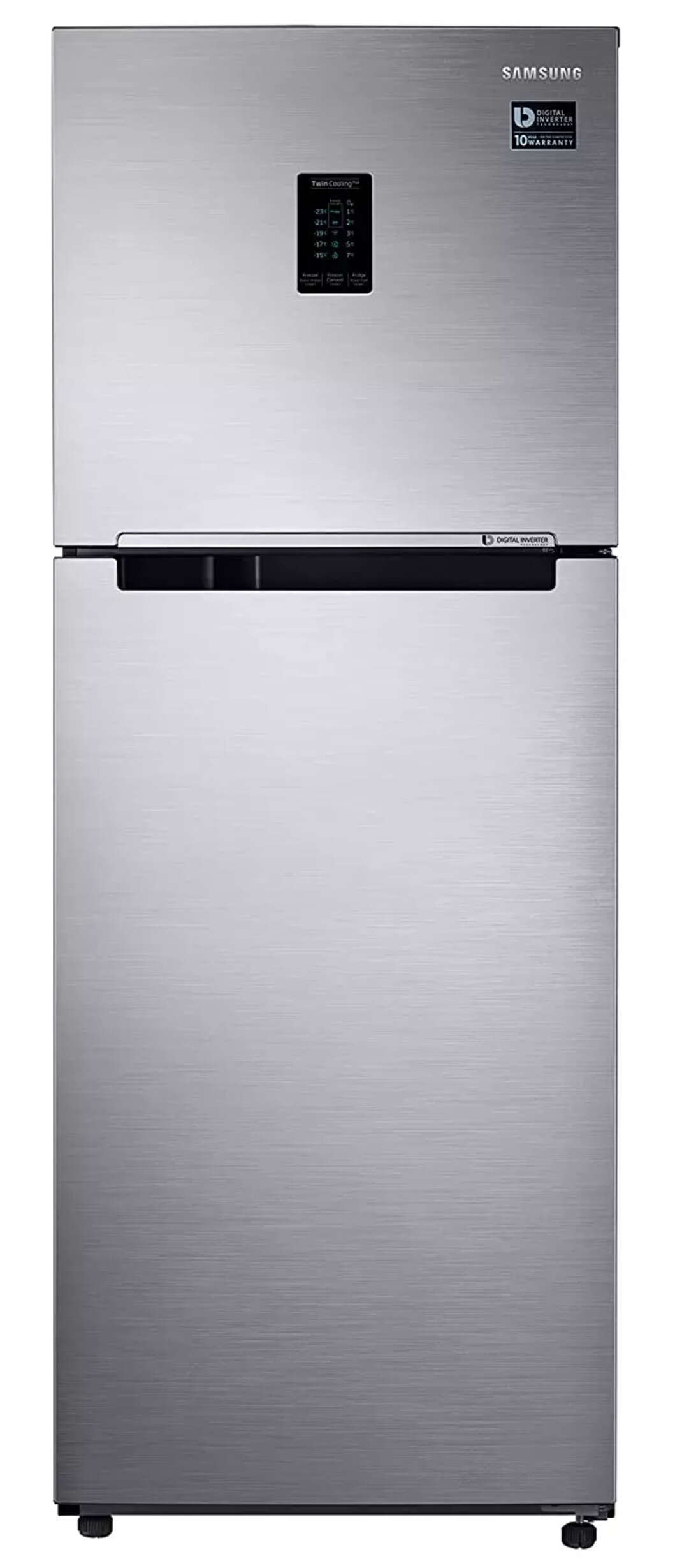 Compare Samsung Double Door 301 Litres 2 Star Refrigerator RT34C4522S8/HL vs Whirlpool Double ...