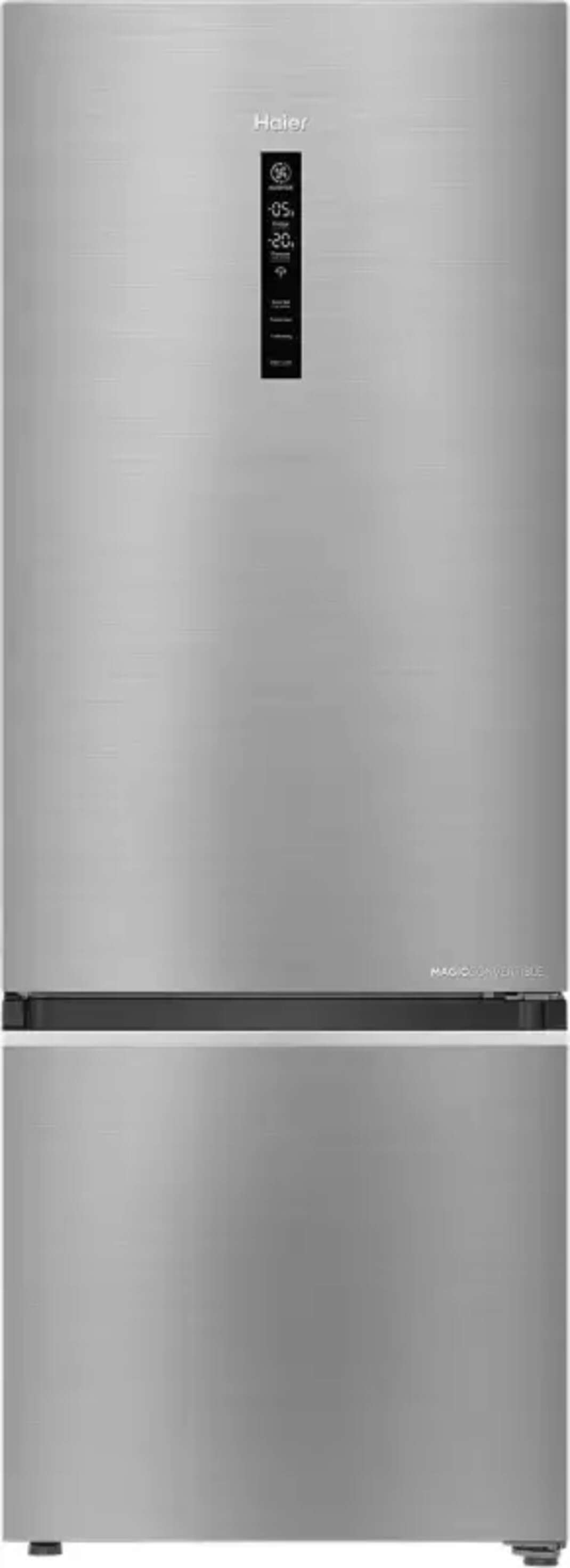 Compare Haier Single Door 325 Litres 3 Star Refrigerator Brushline HRB ...