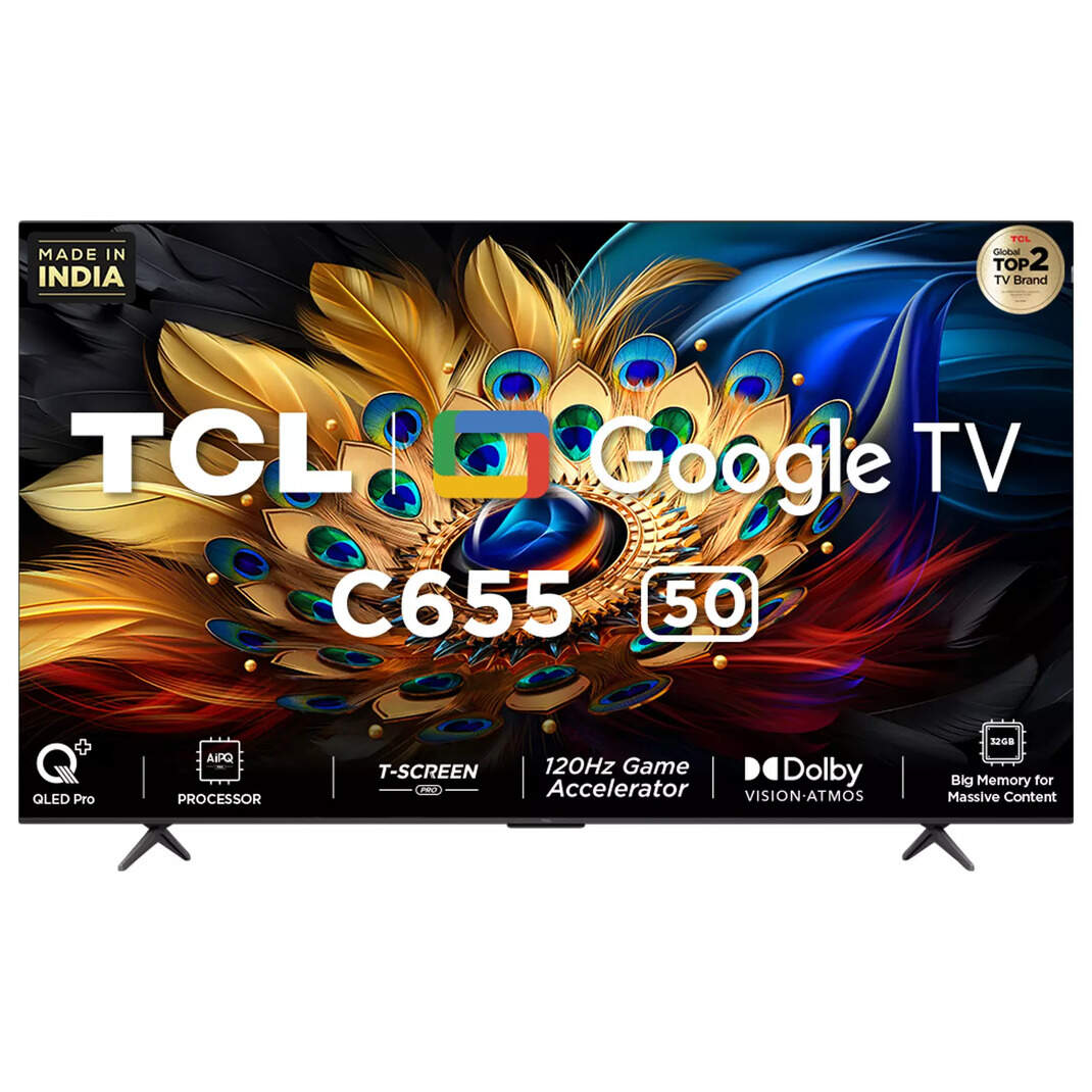 TCL 50C655 50 Inches QLED 4K, 3840 x 2160 Pixels TV Online at Best ...