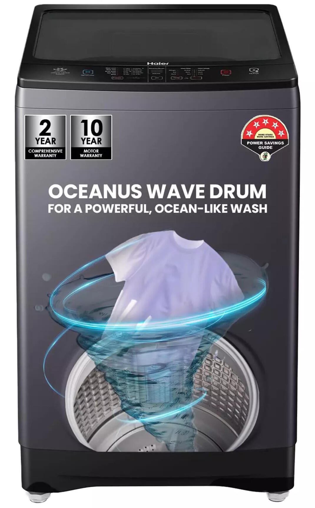 Compare Haier HWM105-826S6 10.5 Kg Fully Automatic Top Load Washing ...