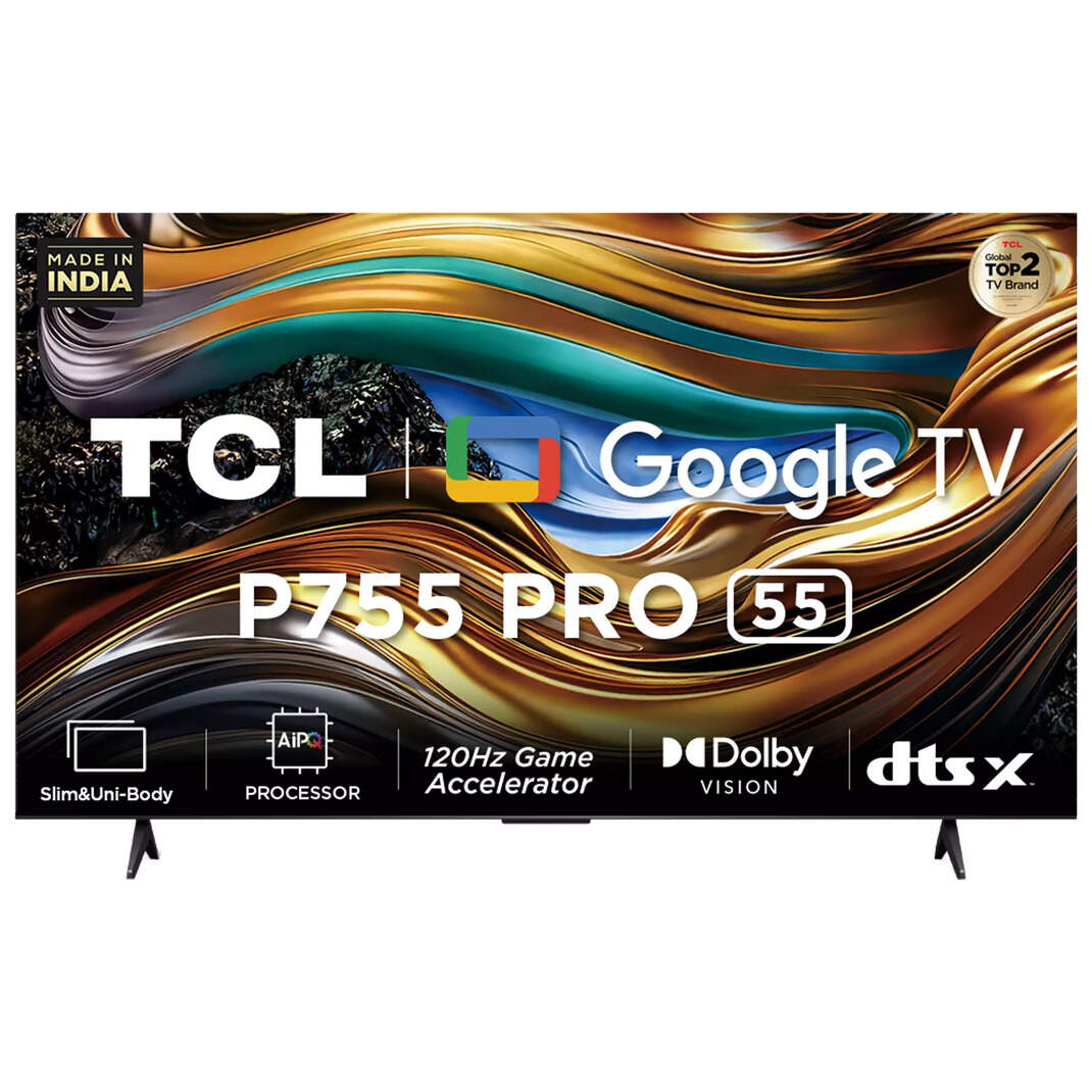 TCL 55P755 Pro 55 Inches QLED 4K, 3840 x 2160 Pixels TV Online at Best ...