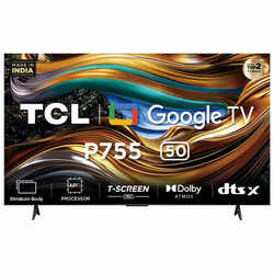 TCL 50P755 50 Inches LED 4K, 3840 x 2160 Pixels TV Online at Best ...