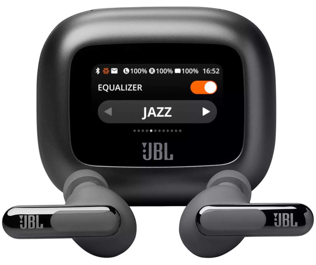 Compare JBL Live Beam 3, Hi-Res Audio True ANC Bluetooth v5.3 TWS, Smart Case with Touch Display ...