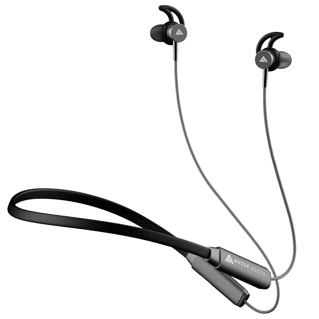 Boult Audio EQCharge Bluetooth v5.2 Neckband with 32H Playtime, Zen ENC ...