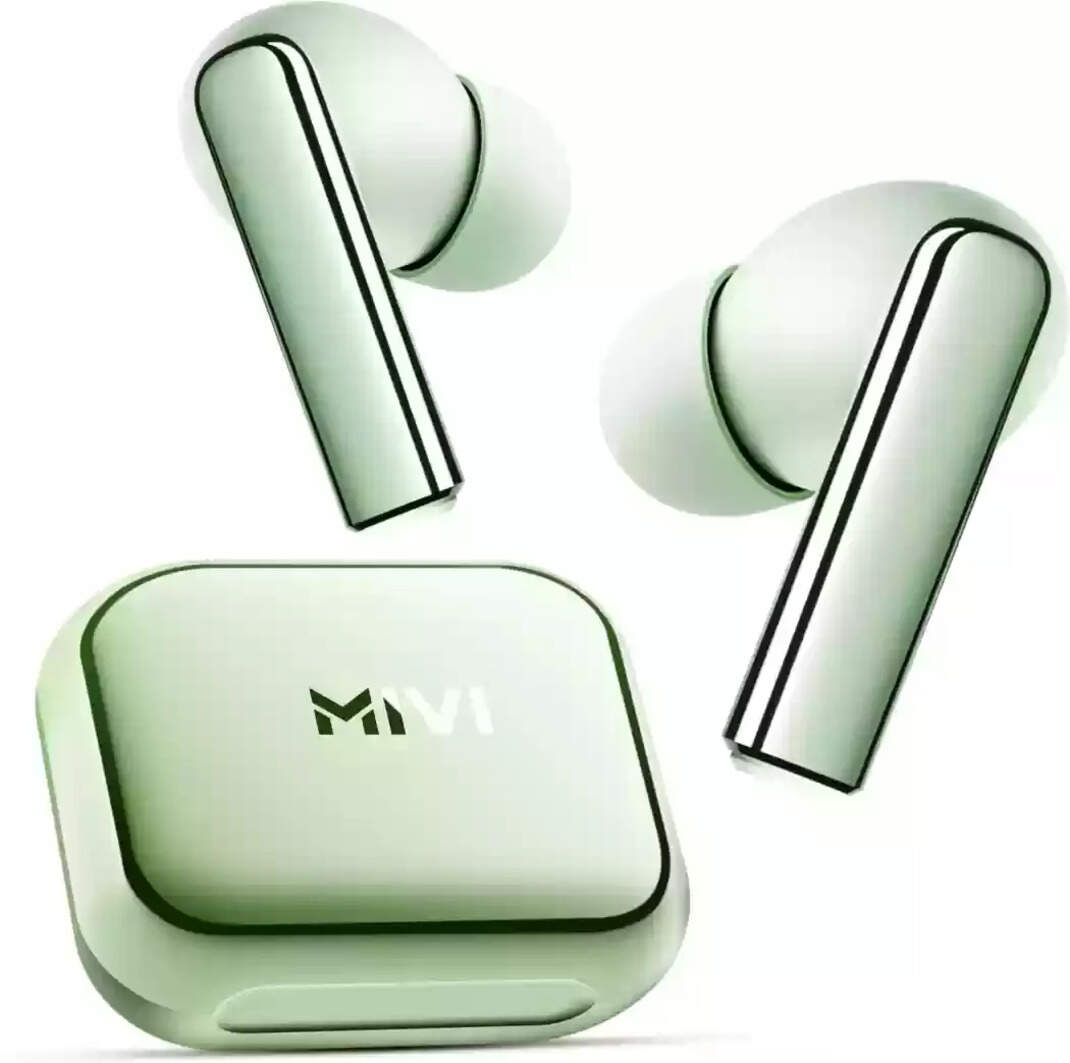 Compare Mivi DuoPods i3 Bluetooth v5.3 True Wireless, 13mm Bass, 45+H ...