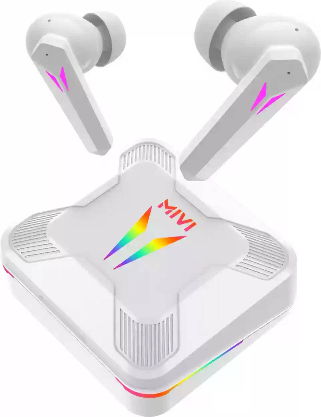 Compare Mivi Commando X9 True Wireless Bluetooth v5.3 Earbuds, Dual RGB ...