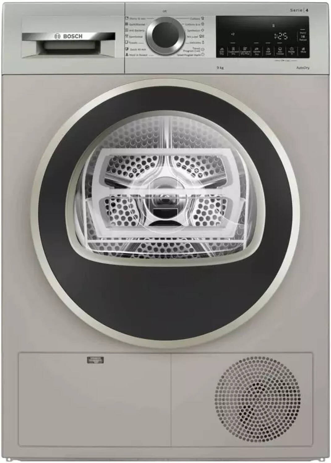 Bosch WPG24108IN 9 Kg Fully Automatic Condenser Tumble Front Load Dryer ...