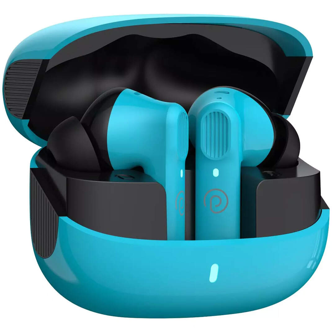 pTron Zenbuds 1 V2 32dB ANC TWS Bluetooth v5.3 Earbuds, Transparency ...