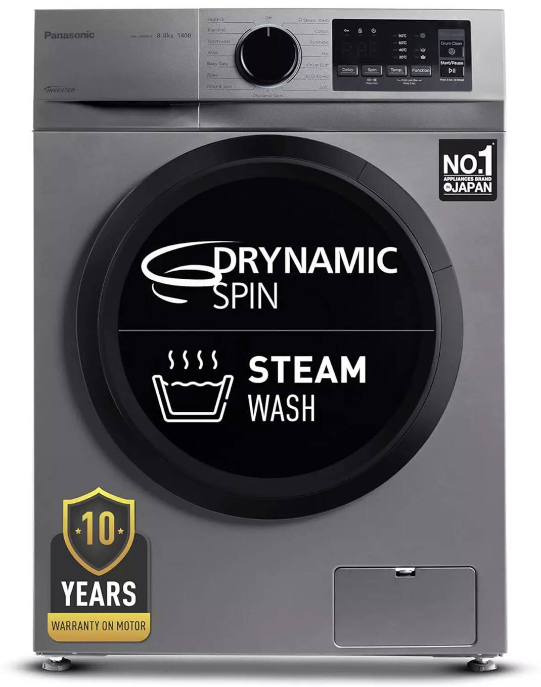 Panasonic NA-148MH2L01 2024 Model 8 Kg 5 Star Inverter Fully Automatic ...