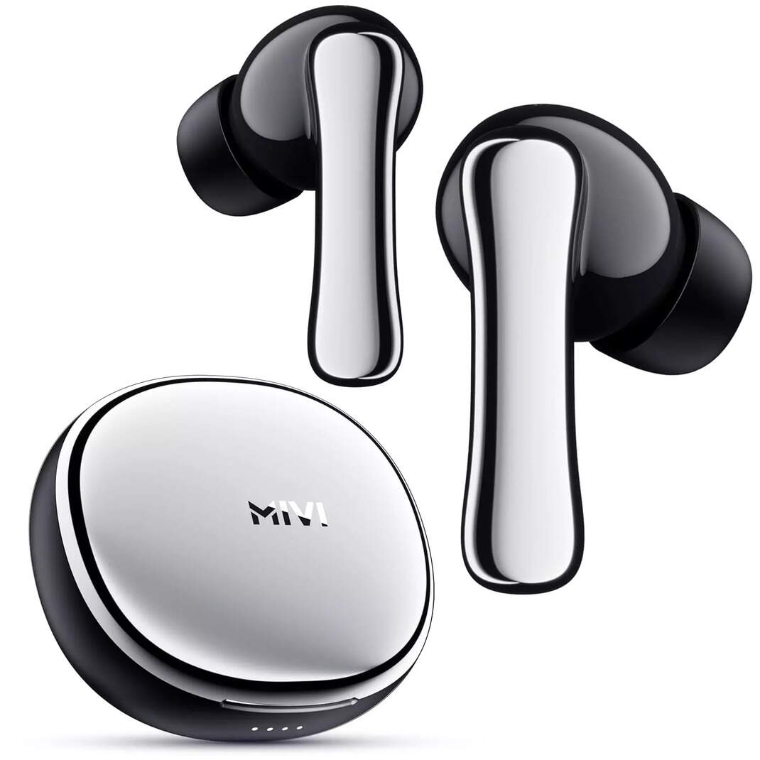 Mivi SuperPods Halo ANC Bluetooth v5.3 Earbuds with Spatial Audio, 60H ...