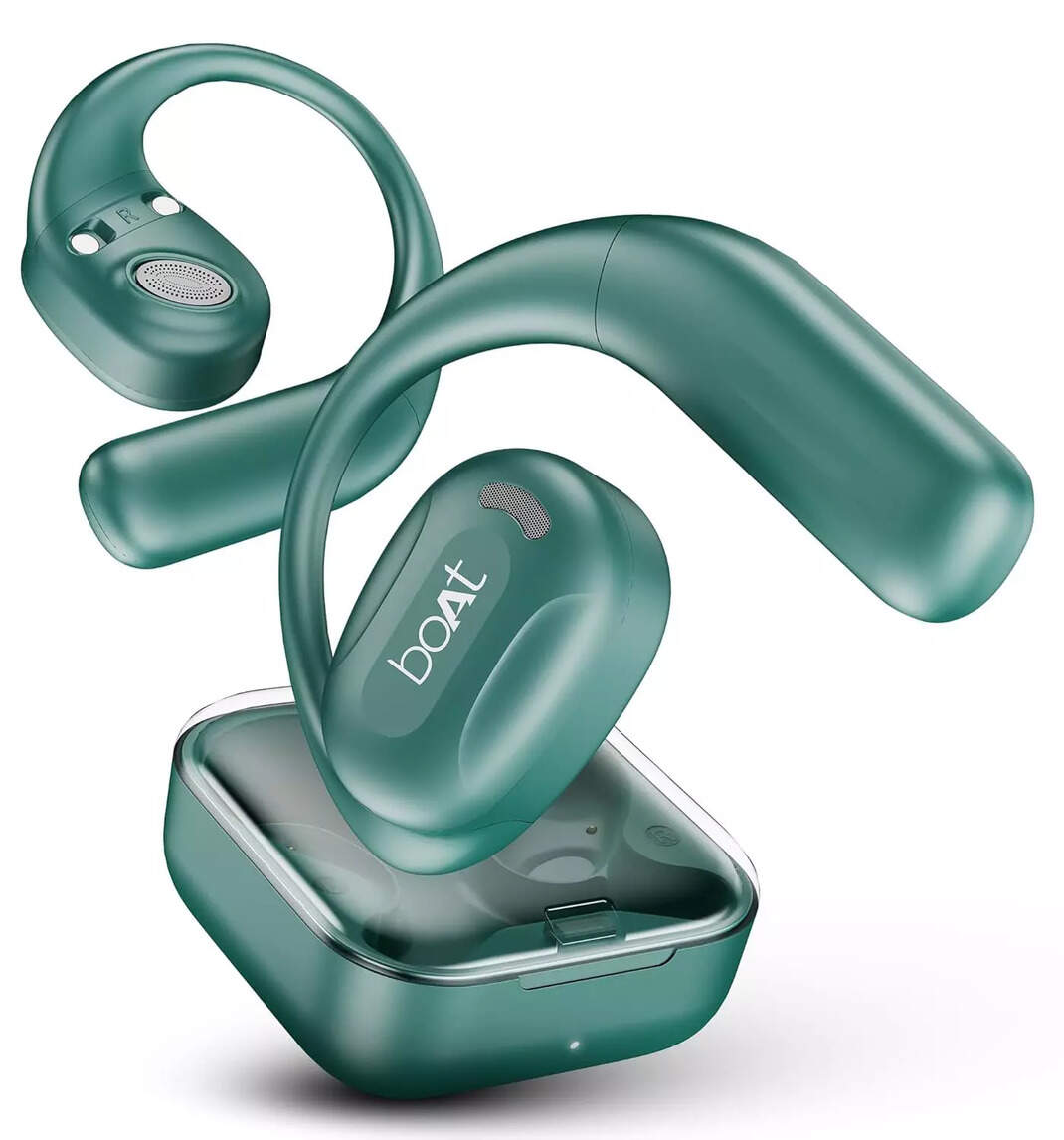 Compare boAt Airdopes Progear OWS Bluetooth v5.3 Earbuds w/Air ...