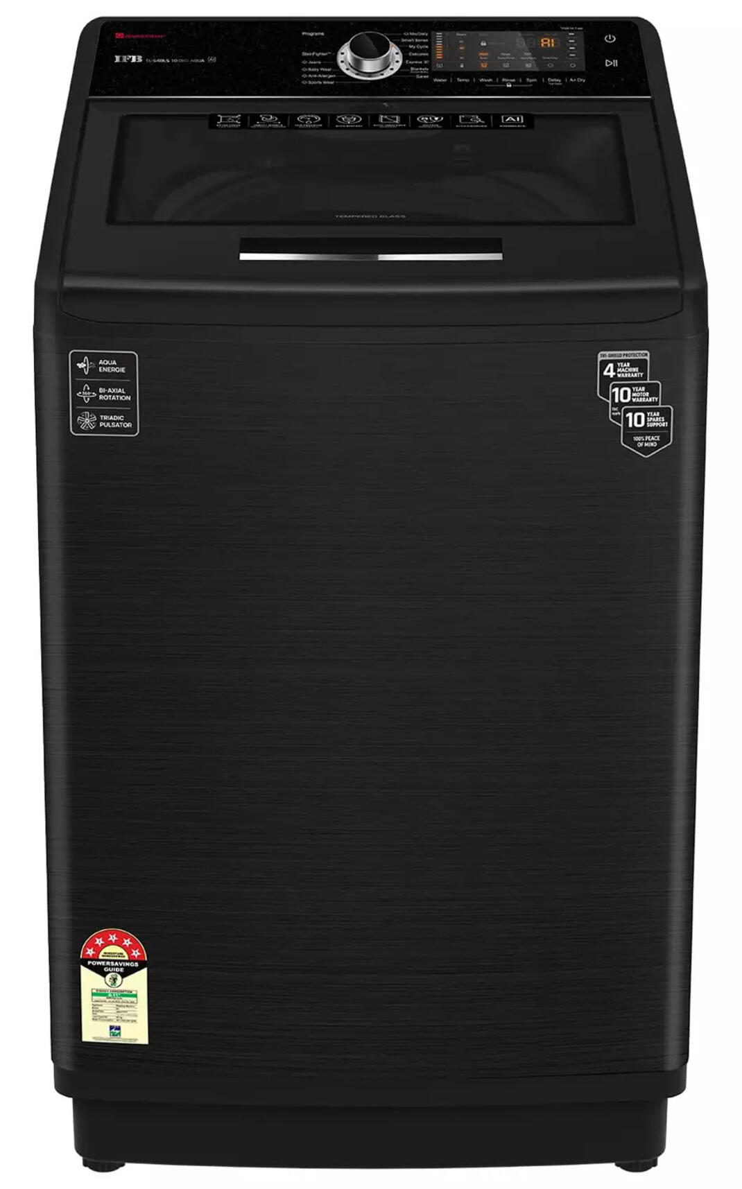 IFB ‎TL S4BLS 10.0 Kg Aqua 10 Kg 5 Star AI Powered Fully Automatic Top ...