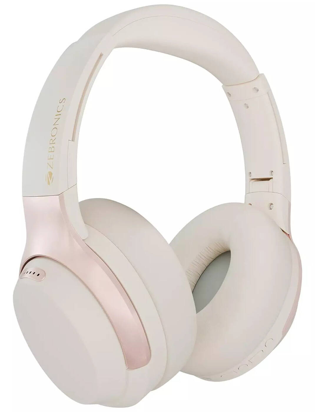 Zebronics Duke Plus Wireless Over Ear Bluetooth v5.4 Headphone with ANC ...