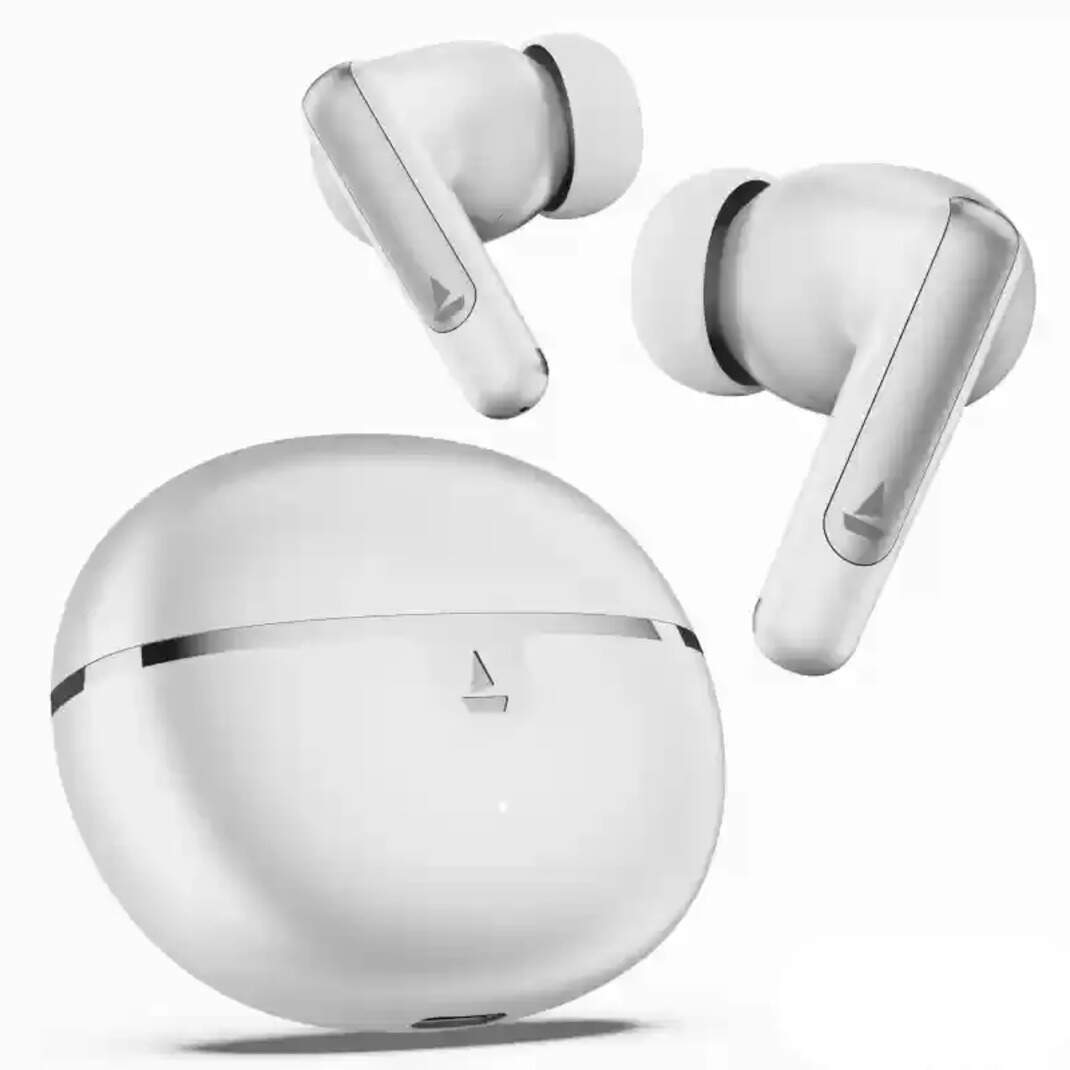 boAt Airdopes 161 ANC Elite w/ ANC Bluetooth v5.3 True Wireless with 50 ...