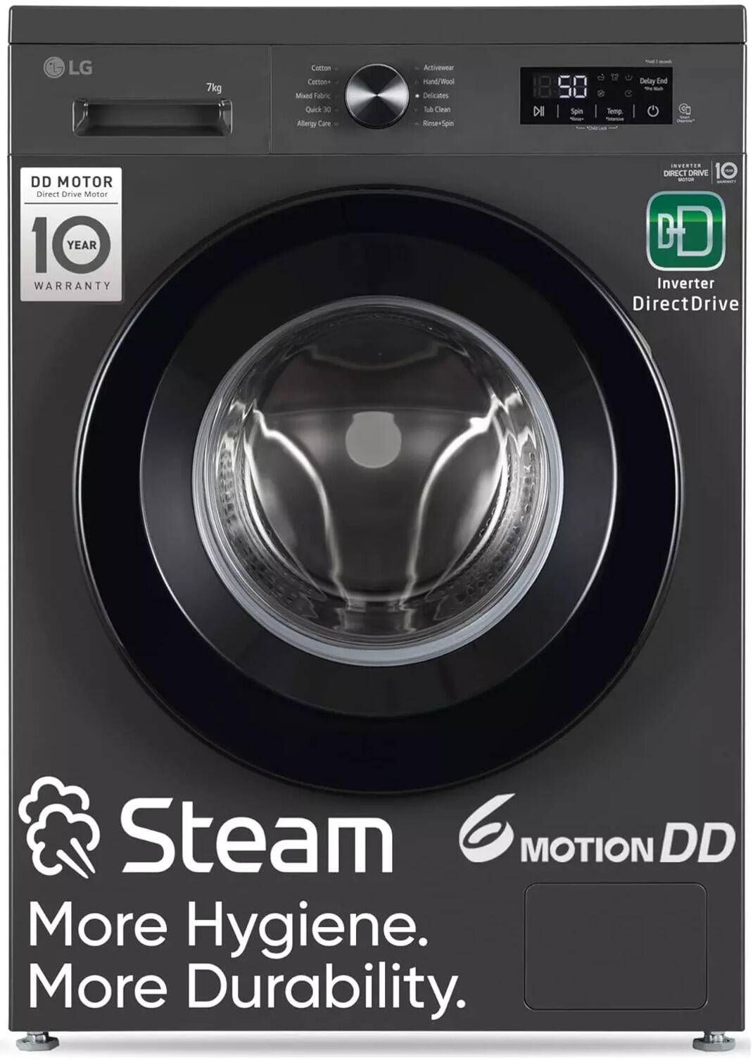 Compare LG FHB1207Z2M 7 Kg 5 Star Fully Automatic Front Load Washing Machine vs LG FHB1207Z4W ...