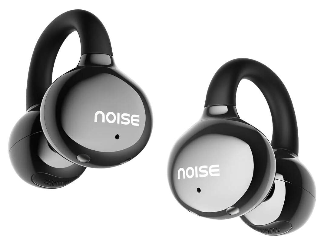 Noise Air Clips Wireless Open Ear Bluetooth v5.4 Earbuds with Chrome ...