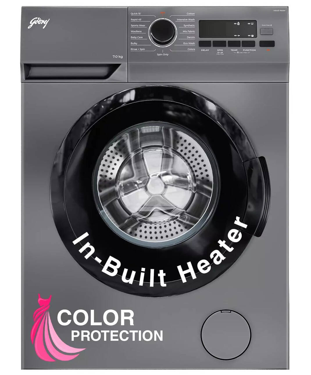 Godrej WFEON ARG 7012 5.0 FEBT SLSR 2024 Model 7 Kg Fully Automatic ...