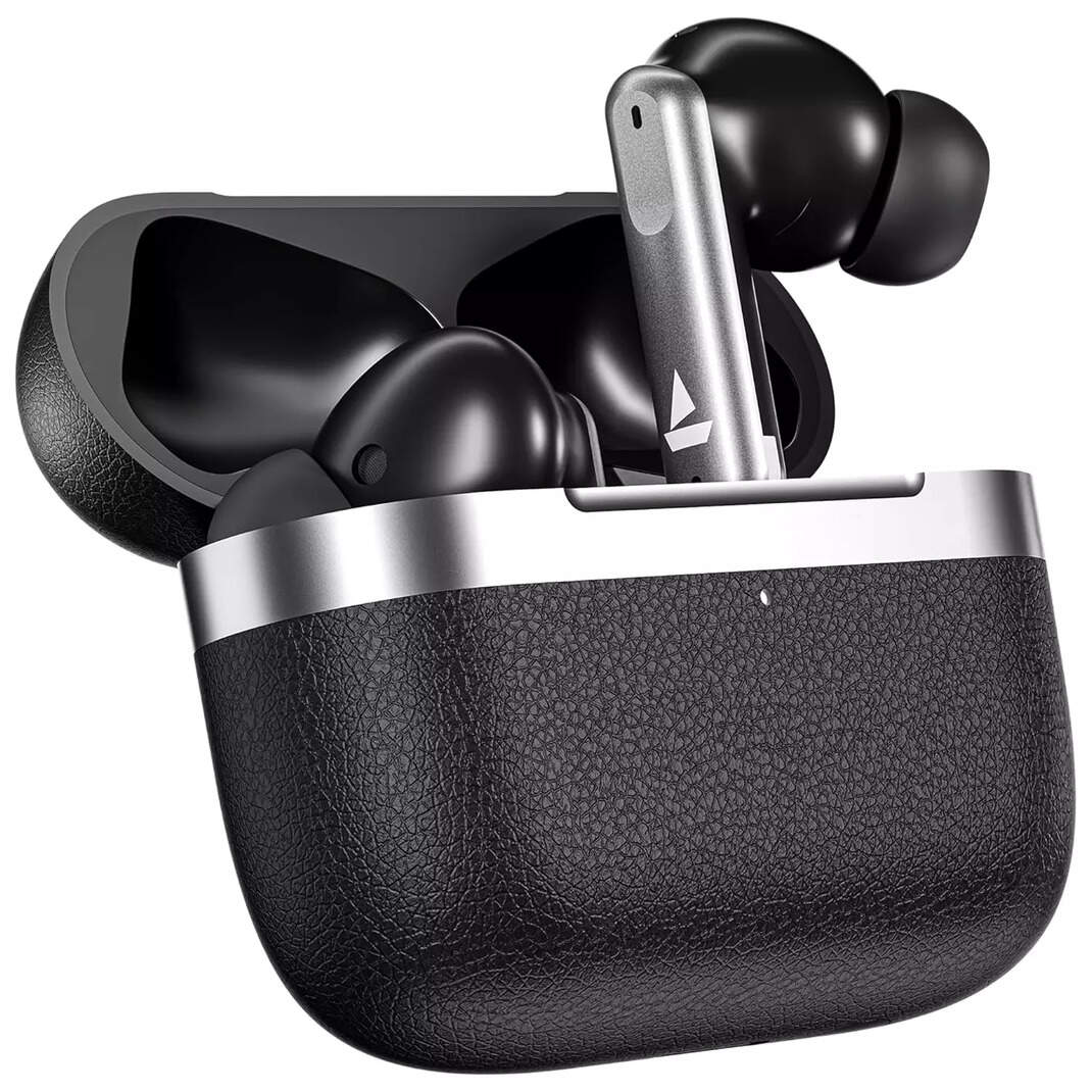 Compare boAt Airdopes 111v2 TWS Ear Buds Wireless Bluetooth v5.4 Earphones, Premium Leather ...