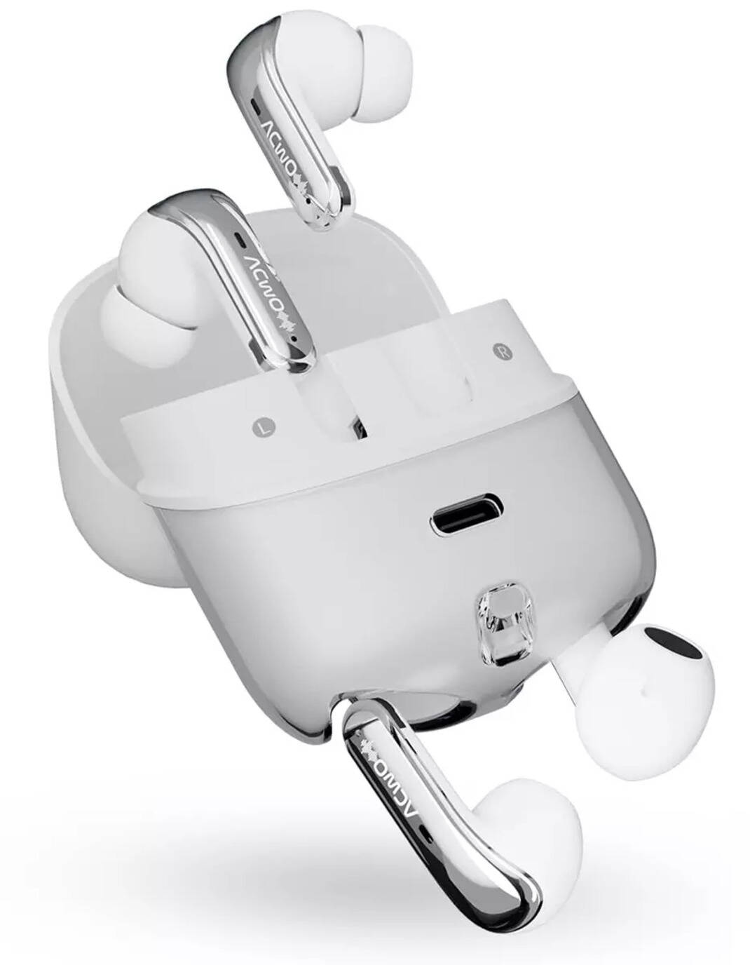 Compare ACwO DwOTS Fire ANC India's First 4 in Ear Bluetooth v5.3 Buds ...