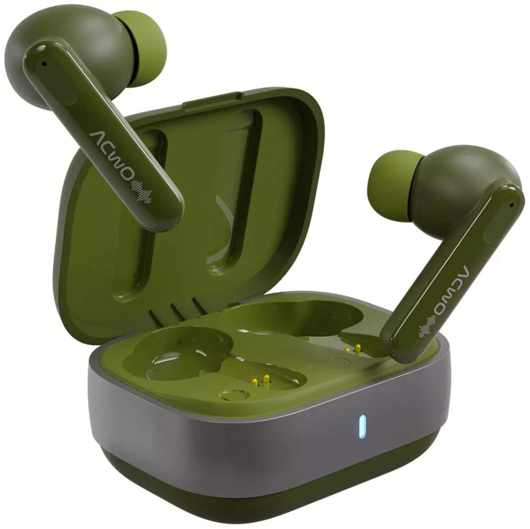 ACwO Decibel Flagship ANC in-Ear TWS Bluetooth v5.3 Earbuds, 60Hrs ...