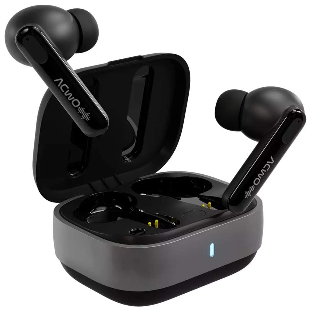 ACwO Decibel Flagship ANC in-Ear TWS Bluetooth v5.3 Earbuds, 60Hrs ...