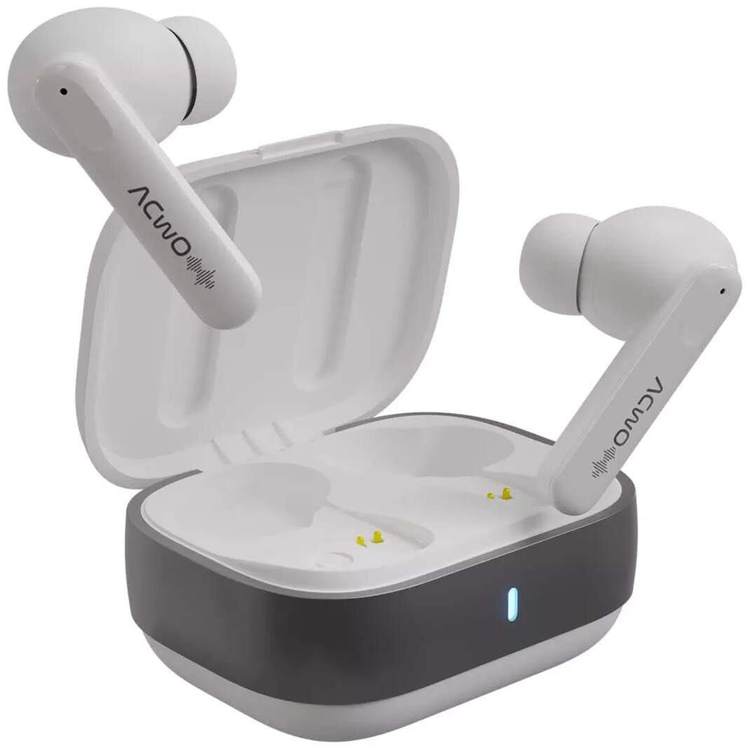 ACwO Decibel Flagship ANC in-Ear TWS Bluetooth v5.3 Earbuds, 60Hrs ...