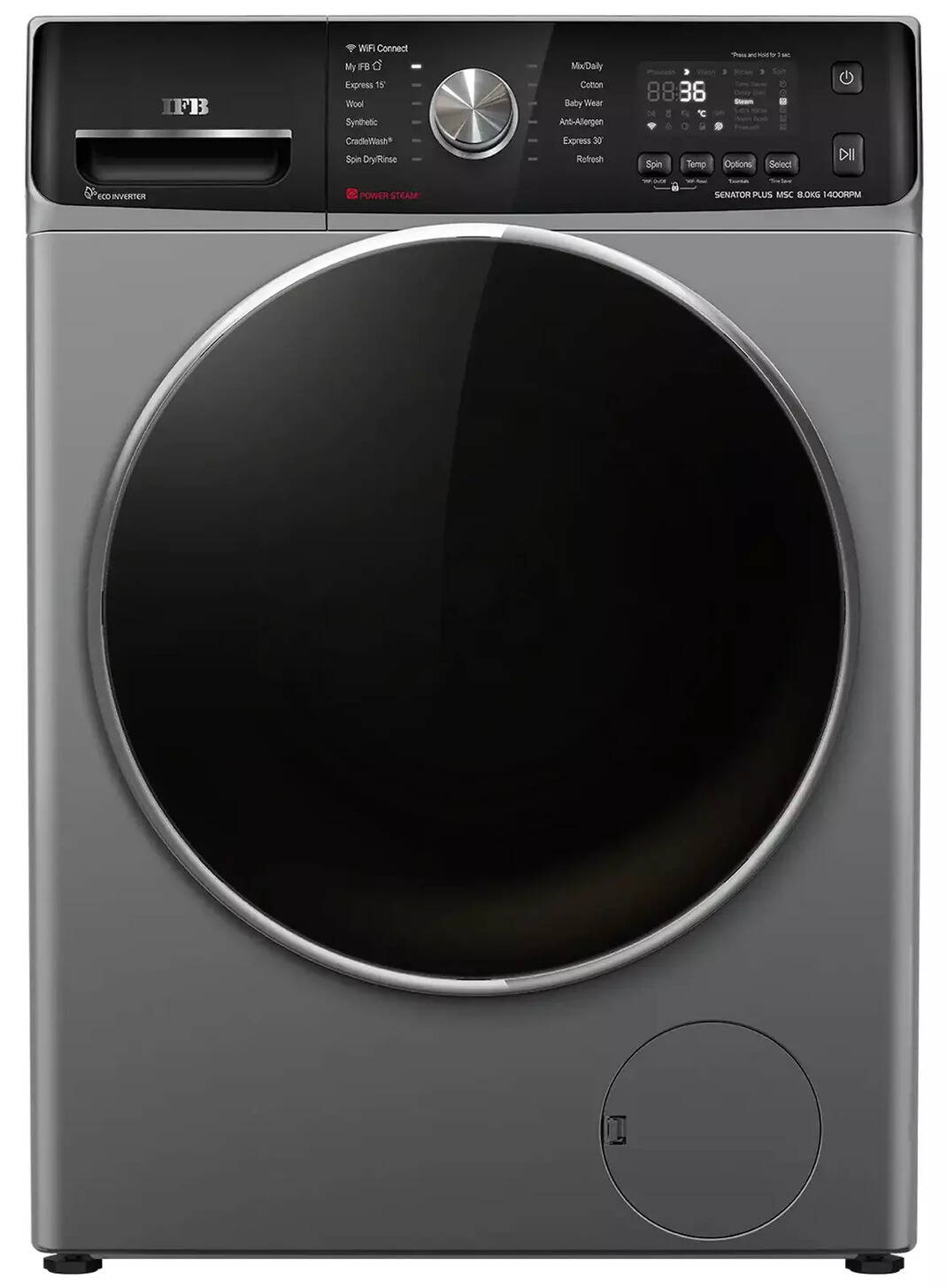 IFB Senator Plus MSC 8014 8 Kg 5 Star Inverter Fully Automatic Front Load Washing Machine Online ...