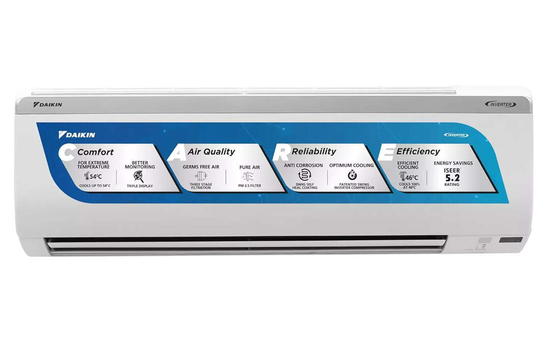 Compare Daikin FTKC50UV 1.5 Ton 3 Star Inverter Split AC vs LG US ...