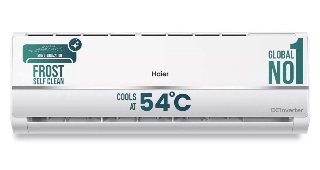 Haier HSU11V-TMS3BN-INV 2025 Model 1 Ton 3 Star Twin Inverter Split AC ...