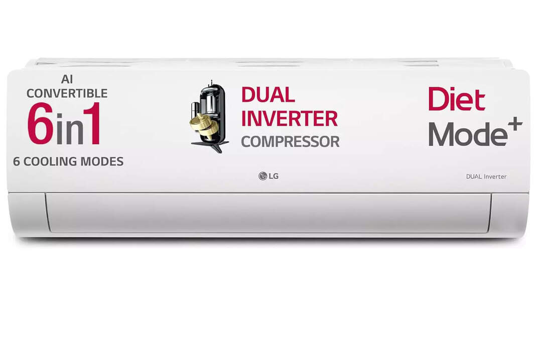 Compare LG US-Q13JNYE 2025 Model 1 Ton 4 Star Dual Inverter Split AC vs ...