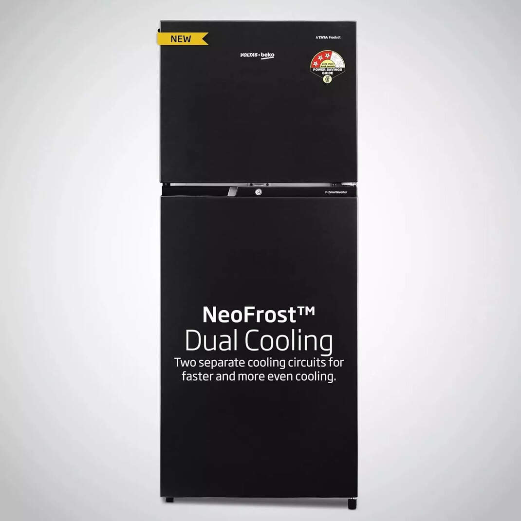 Voltas Beko Double Door 230 Litres 3 Star Refrigerator RFF270C ...
