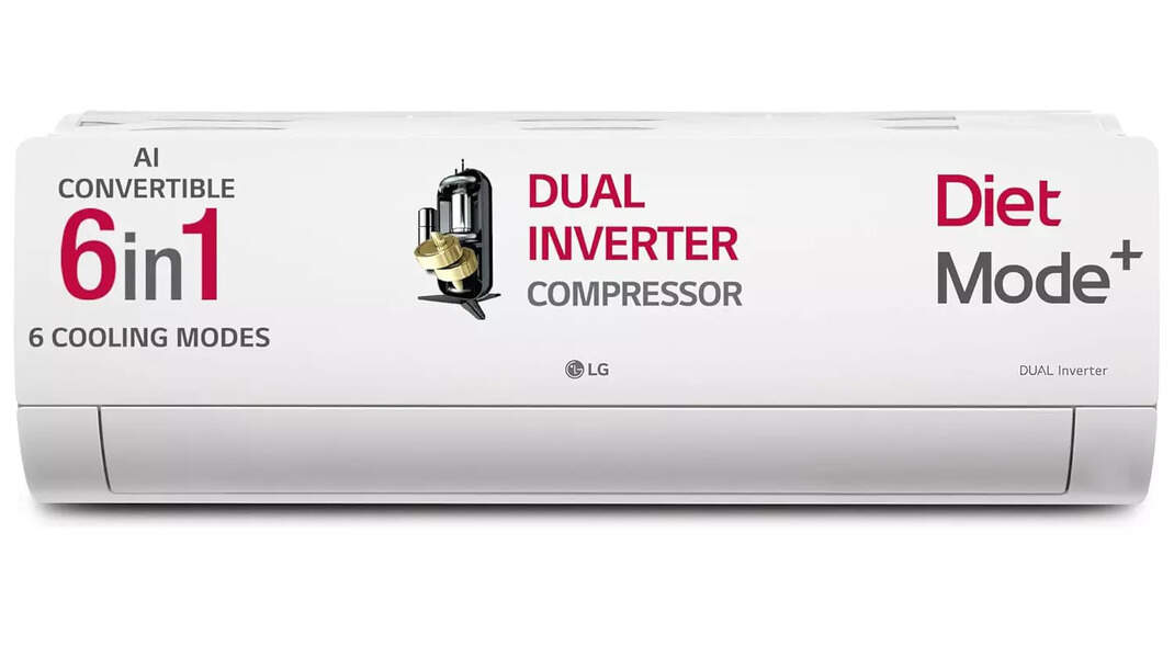 LG US-Q19JNYE 2025 Model 1.5 Ton 4 Star DUAL Inverter Split AC Online ...