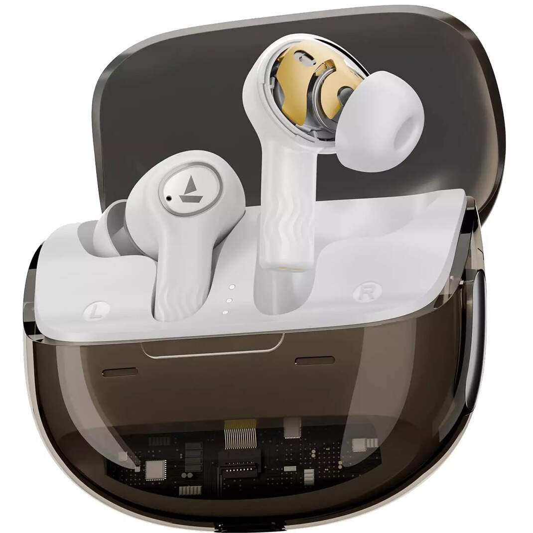 boAt Nirvana Crystl TWS Ear Buds Wireless Bluetooth v5.3 Earphones with ...
