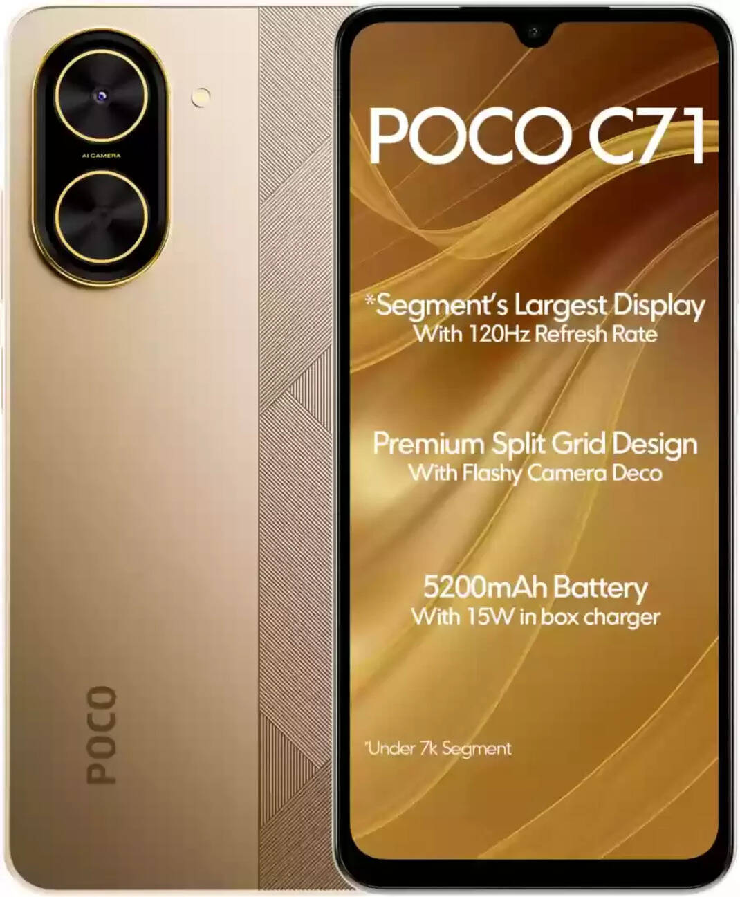 Poco C71 128 GB 6 GB Price in India, Full Specifications (09 May 2025) at Gadgets Now