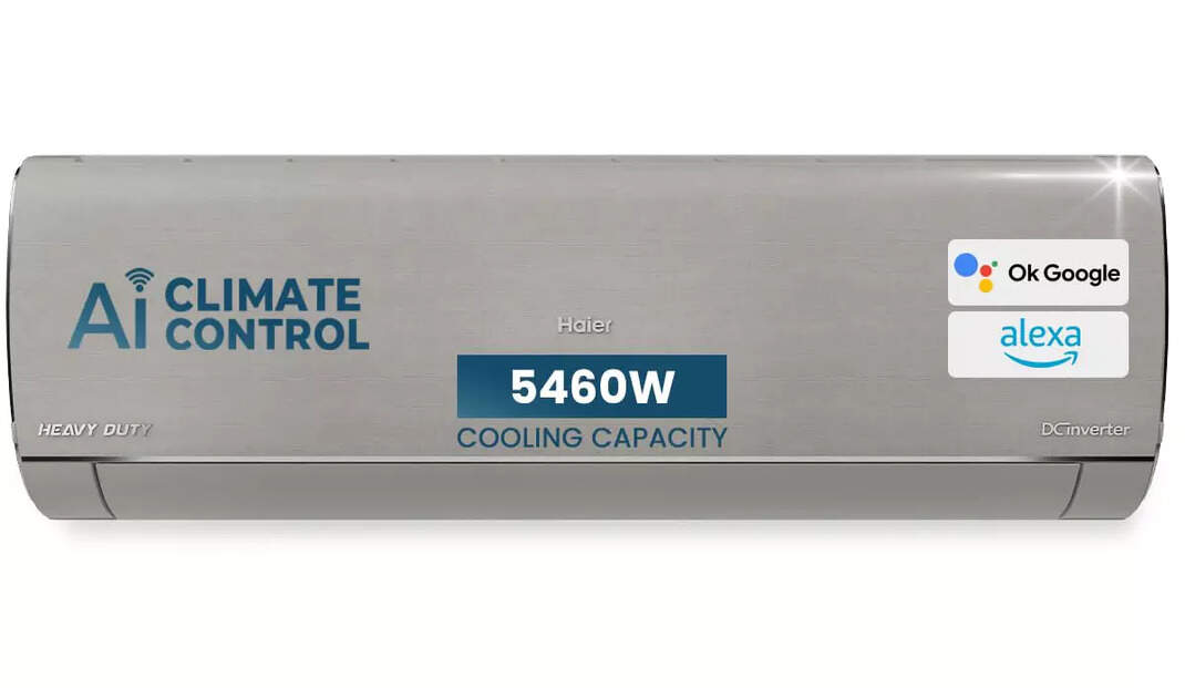Haier Gravity Series HSU19G-MZAIM5BN-INV 1.6 Ton 5 Star AI Climate ...