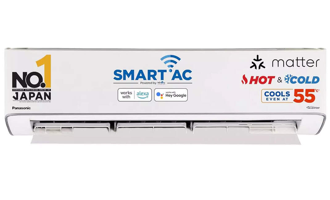 Panasonic CS/CU-EZ18BKYXFM 2025 Model 1.5 Ton 3 Star Hot & Cold Wi-Fi ...